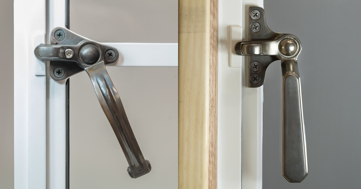 Premium Steel Handles & Peg Stays for Clement Steel Windows