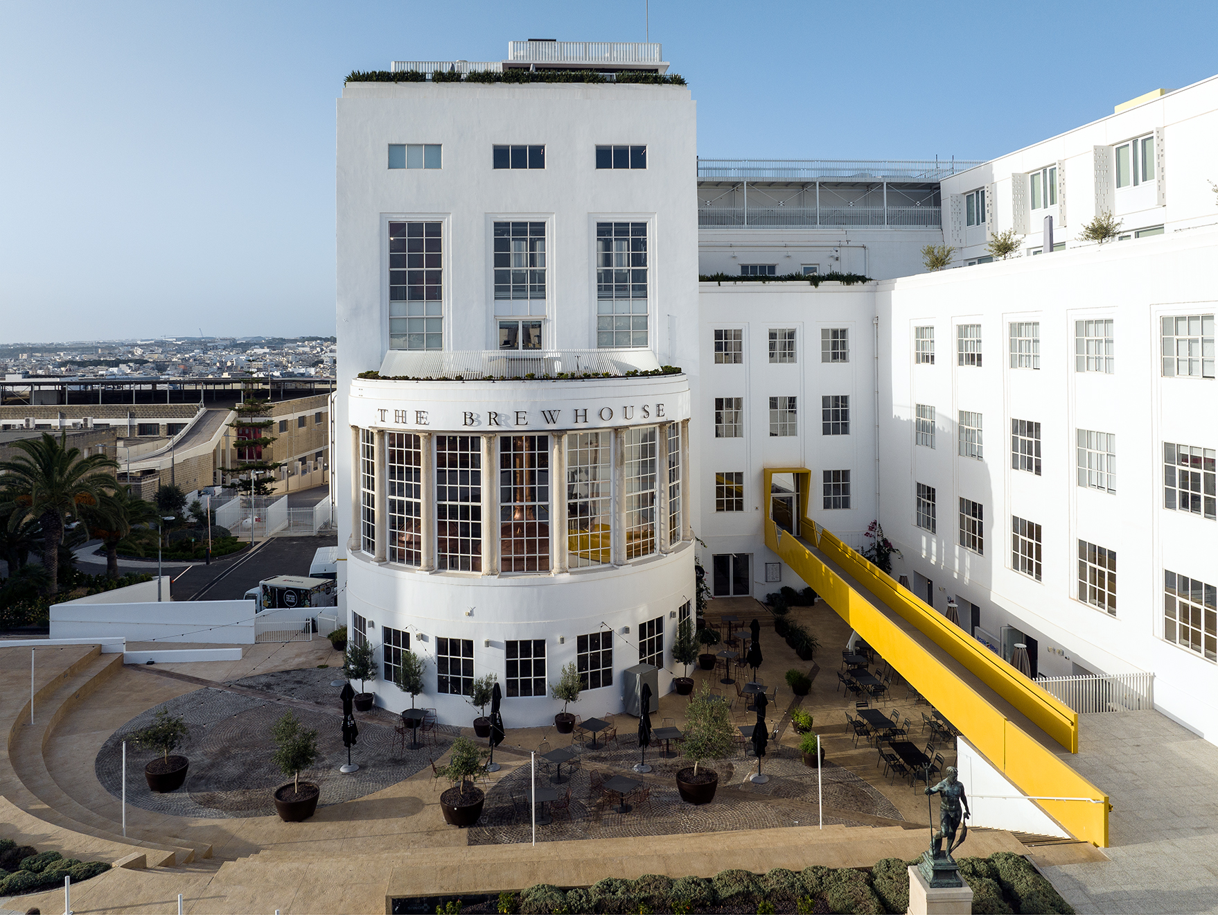 Clement Steel Windows In Art Deco Building, Malta